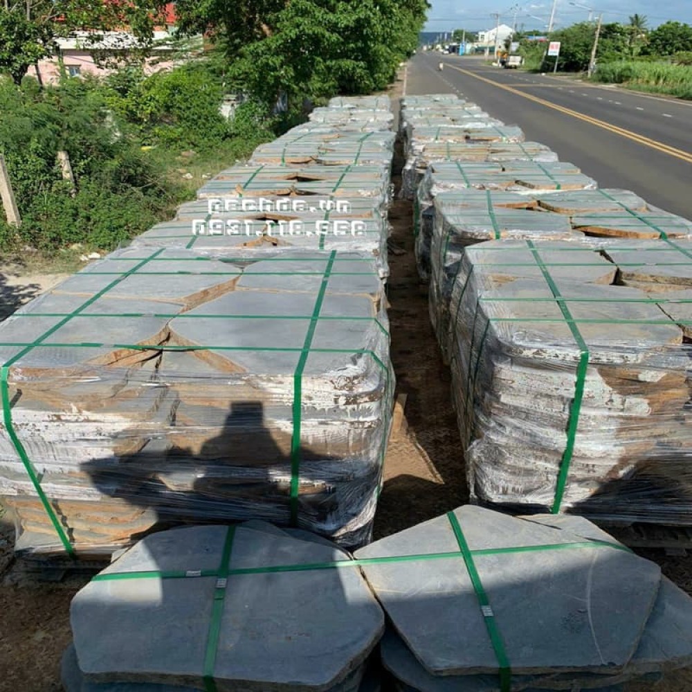 Đá Bước Dặm : Đá Bước Dặm Bazan Thô D40